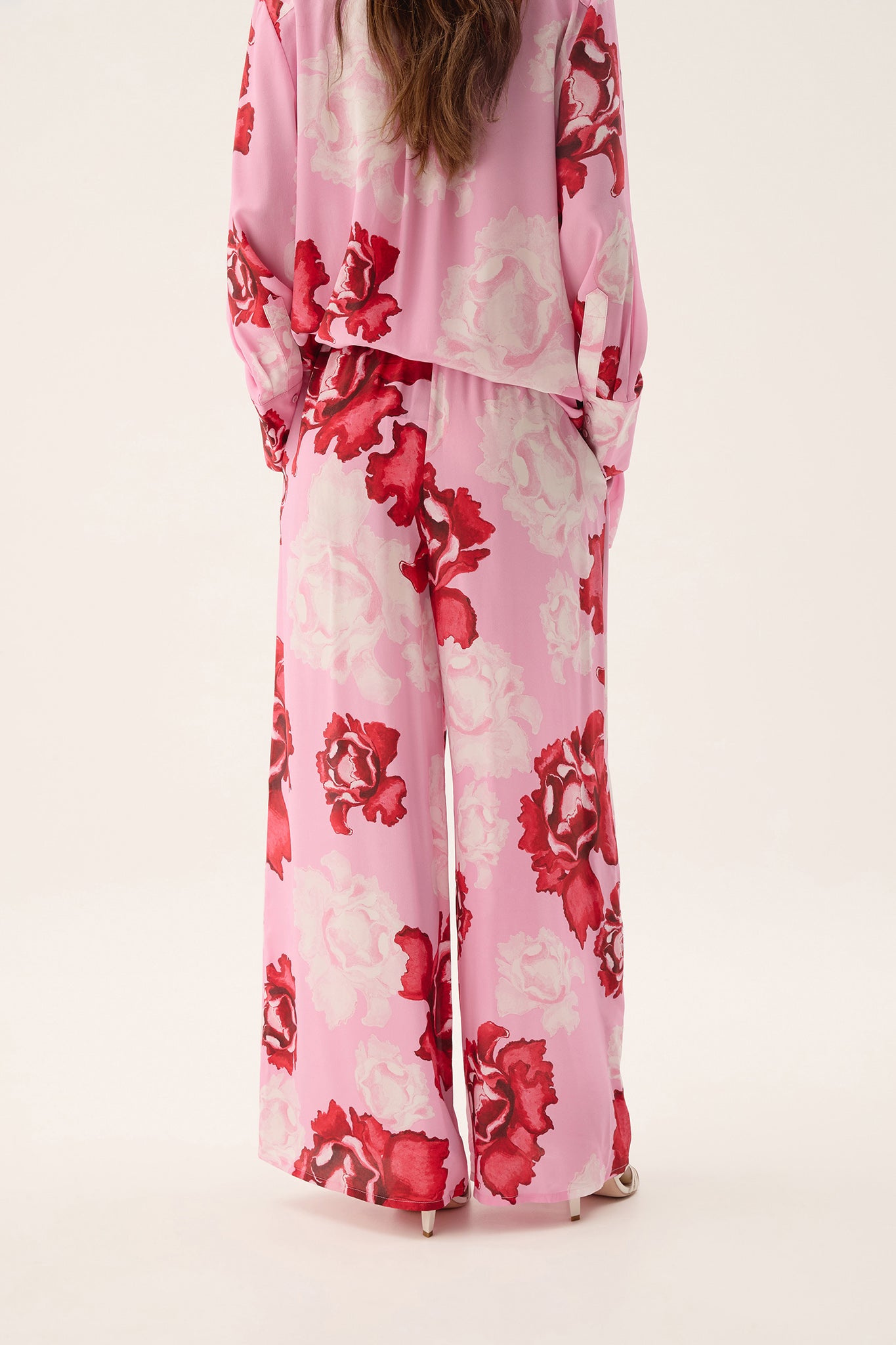 Atomic Silk Relaxed Pant | Pink Boldly Blooming | Aje – Aje AU