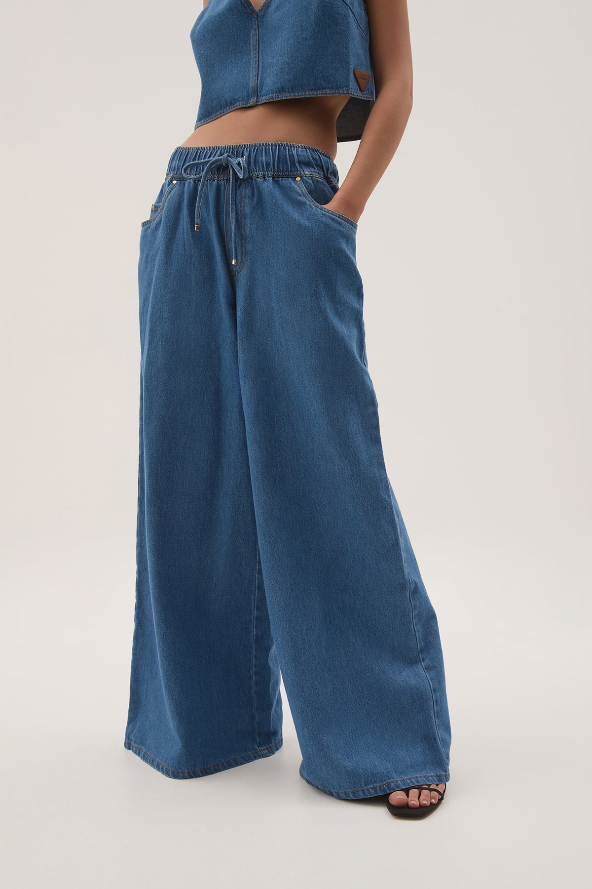 Sunray Denim Jeans | Blue Wash | Aje Studio – Aje AU