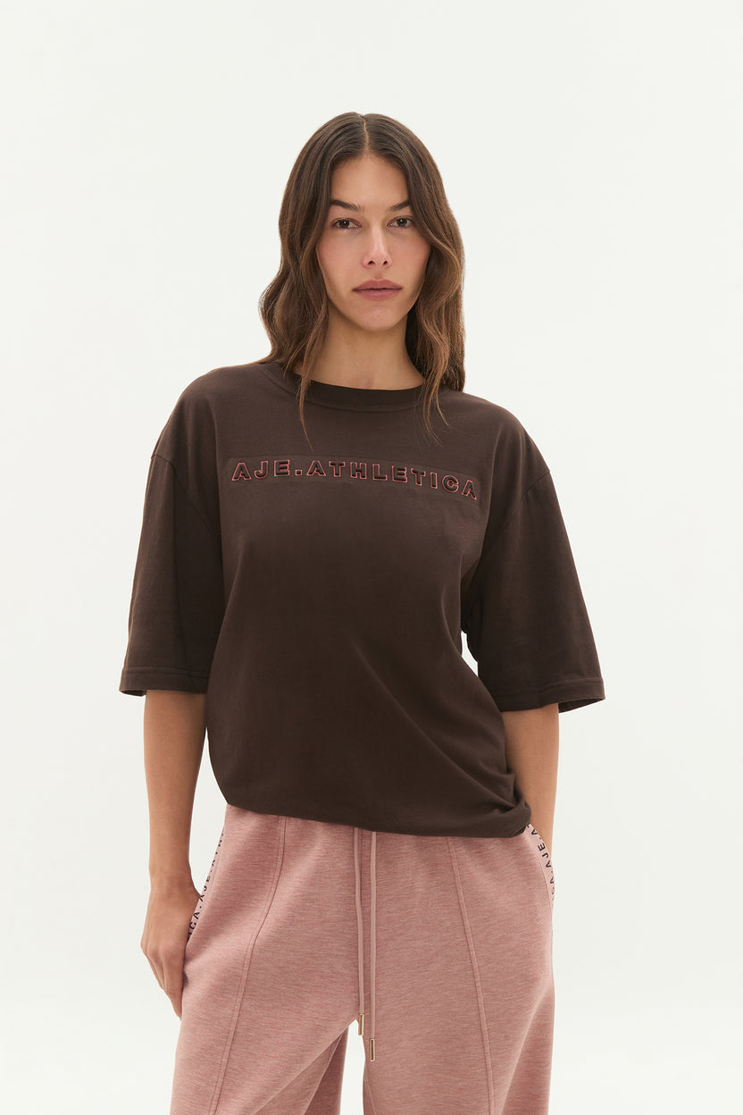 Logo Tee 102 | Chocolate | Aje Athletica – Aje AU
