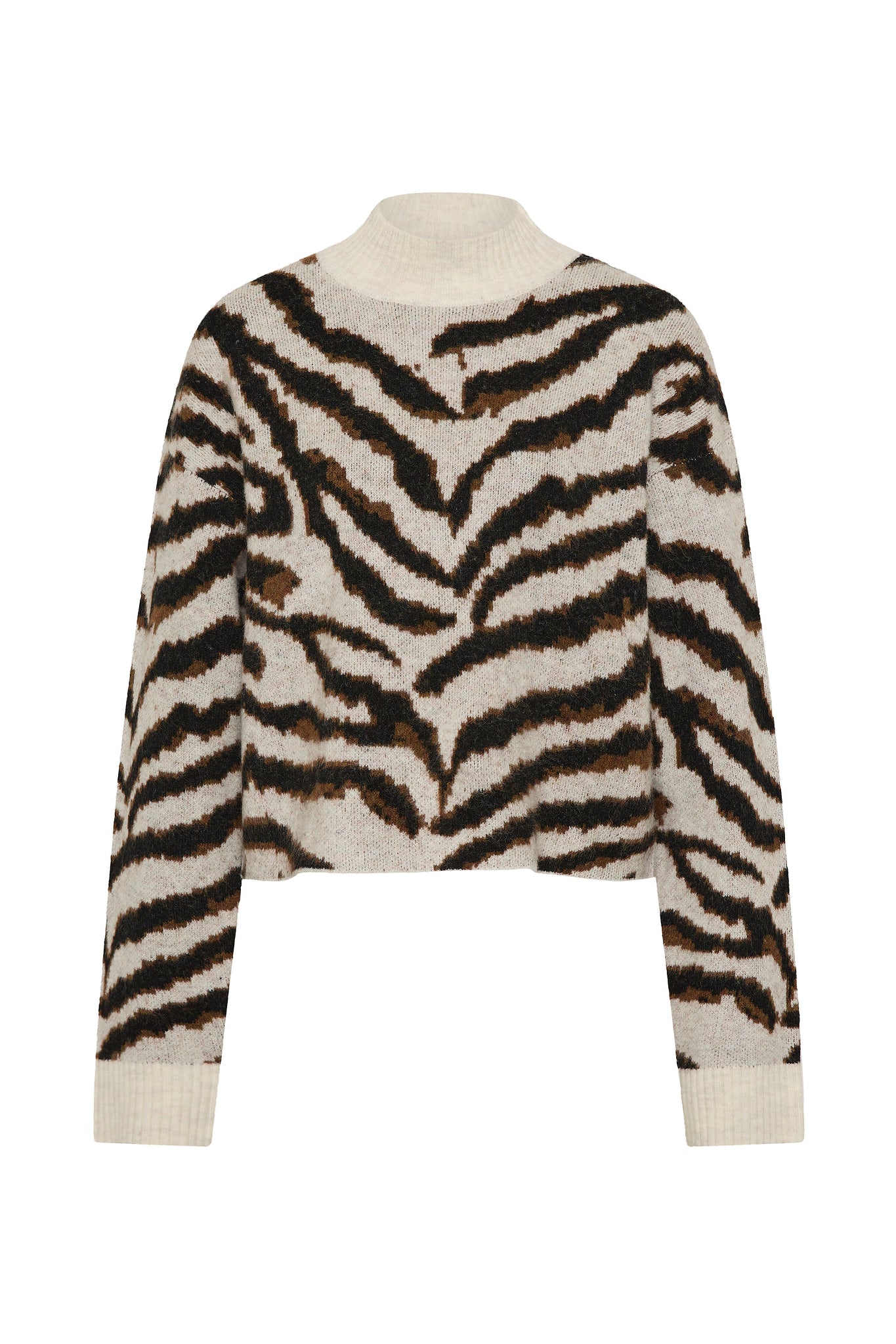 Lennox Jacquard Sweater | Multi Zebra | Aje Studio – Aje AU