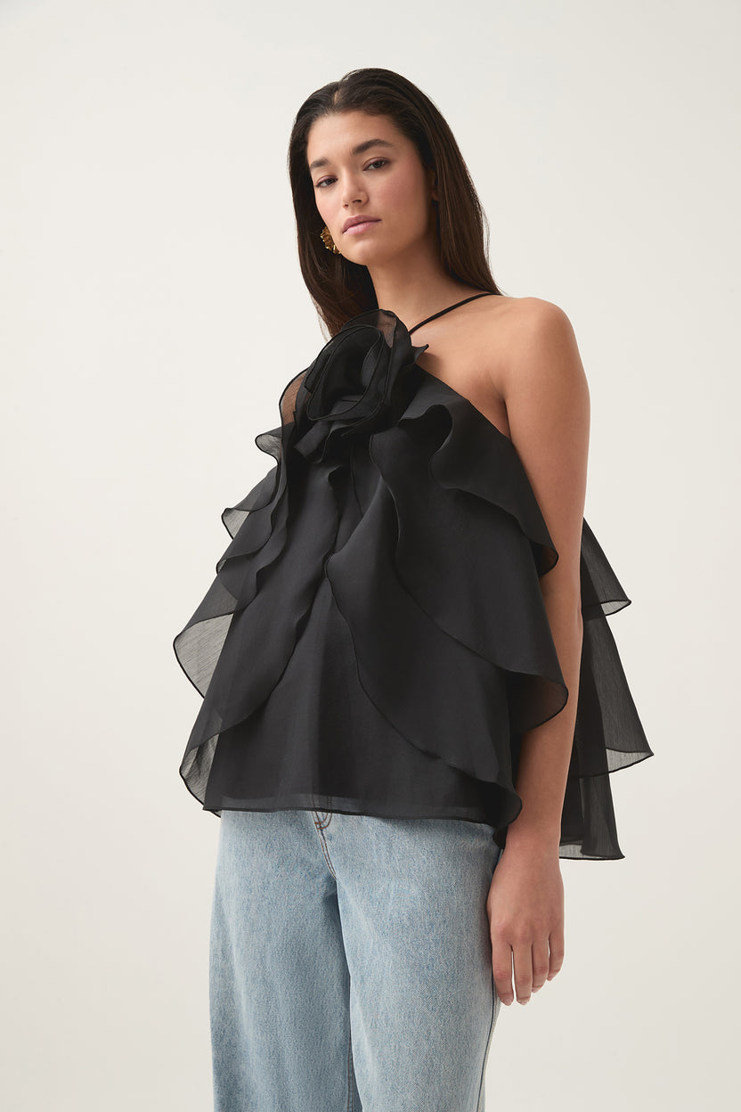 Pandorea Layered Top | Black | Aje – Aje AU