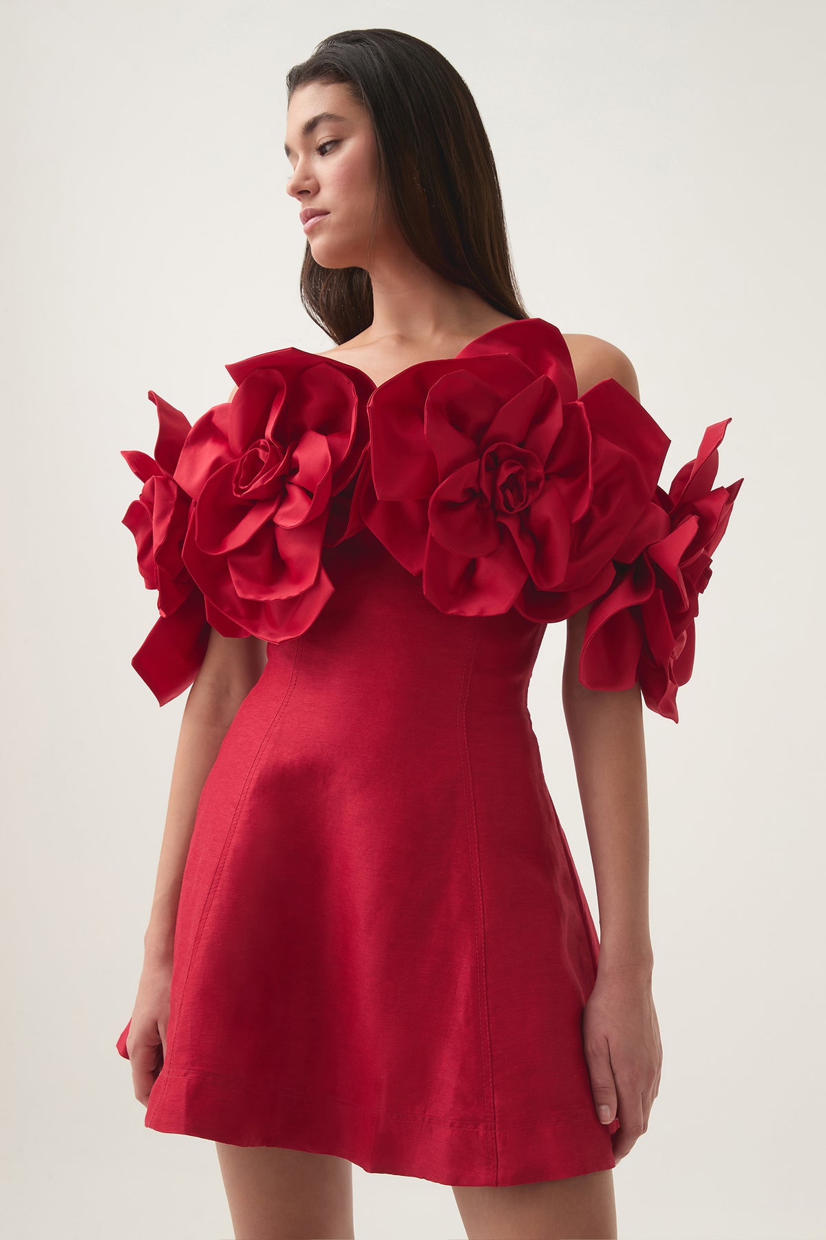 Etta Mini Dress | Scarlet Red | Aje – Aje AU