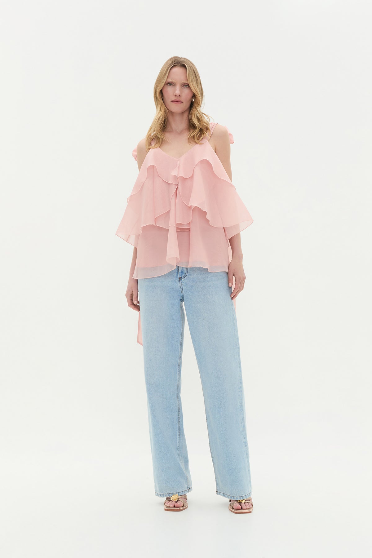 Erin Layered Top | Muted Rose | Aje – Aje AU