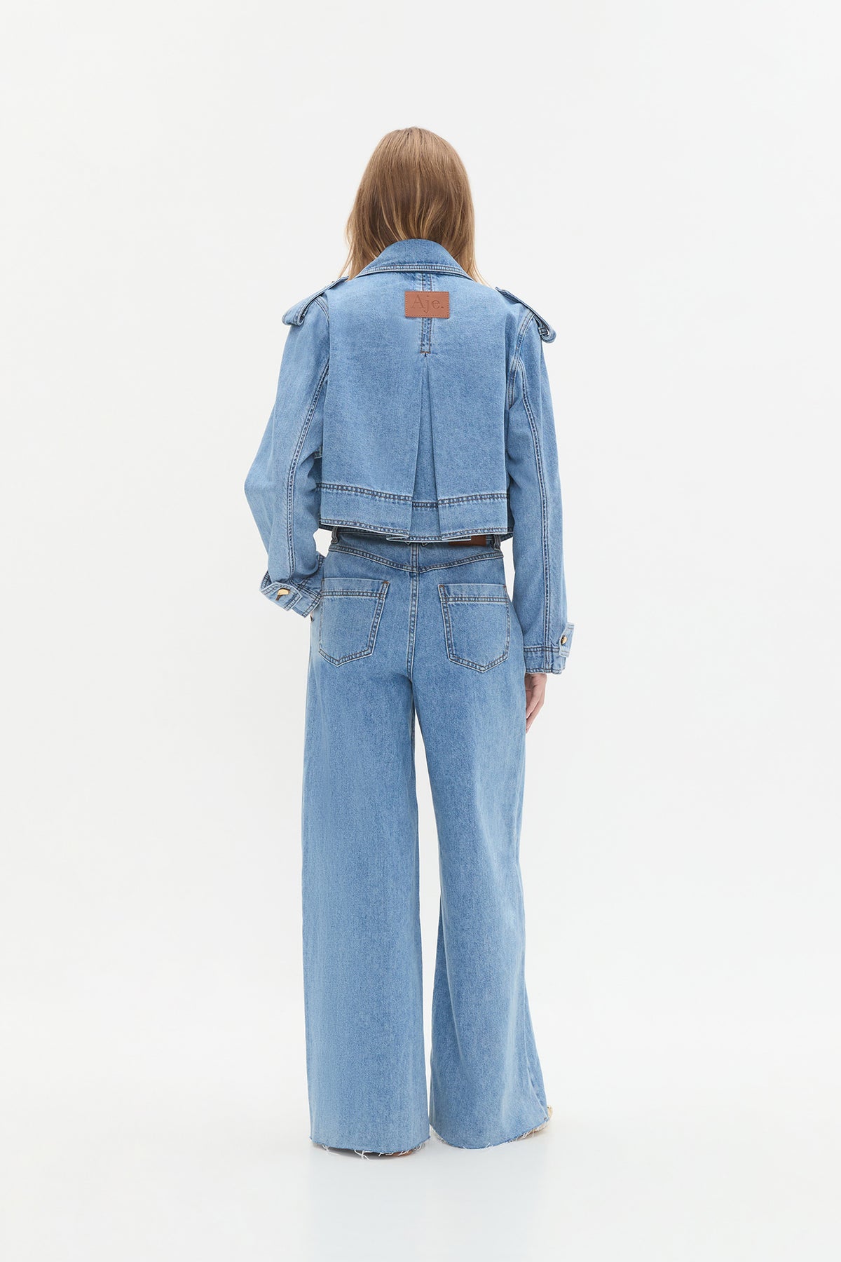 Holland Denim Jacket | Coastal Wash | Aje – Aje AU