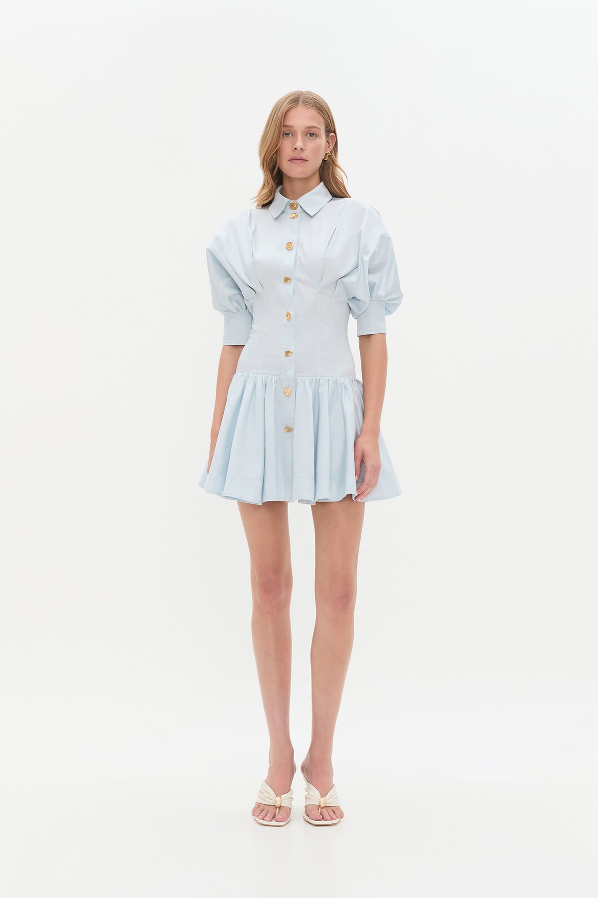 Alexa Mini Dress | Pastel Blue | Aje – Aje AU