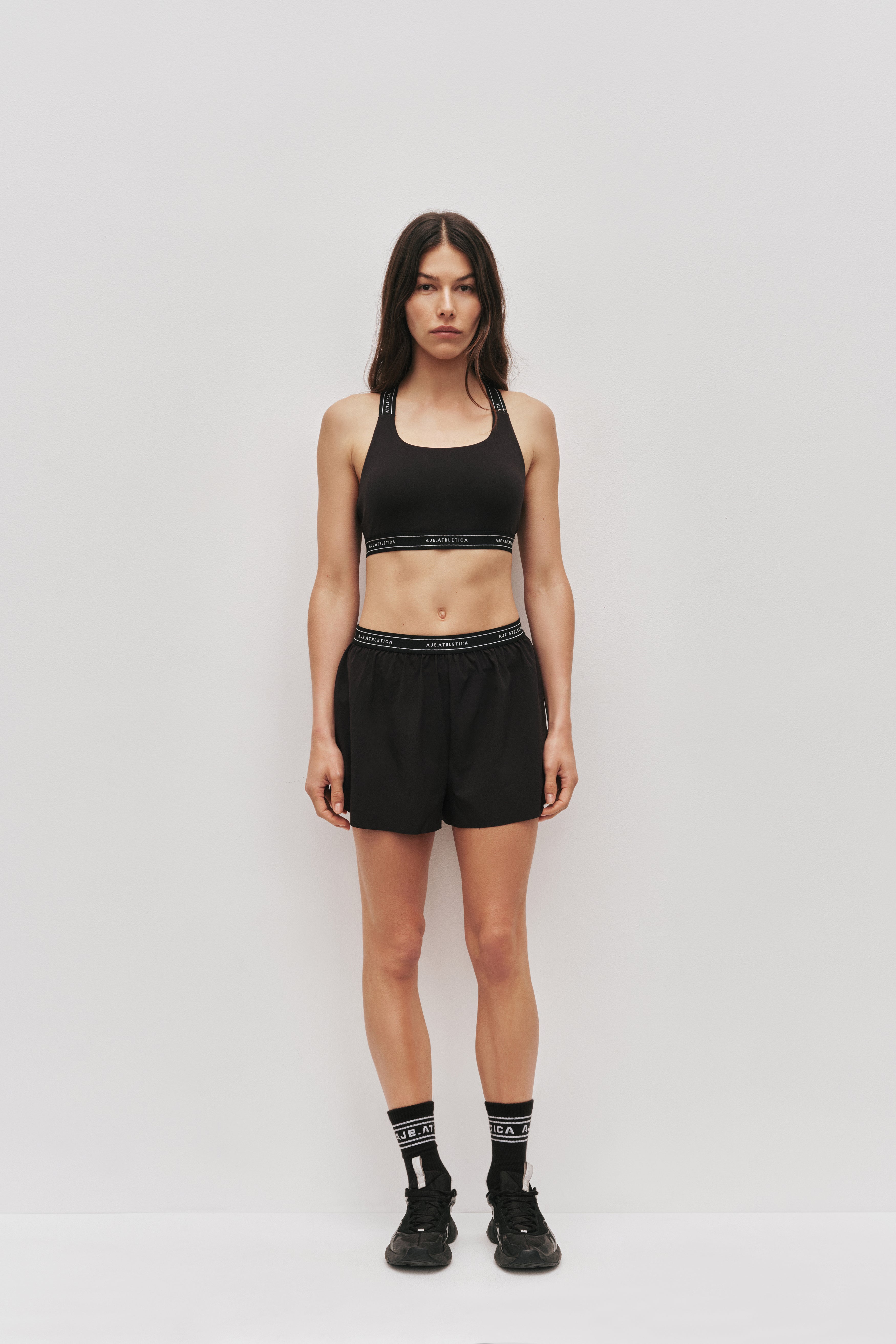 Crossback Sports Bra 309 | Black | Aje Athletica – Aje AU