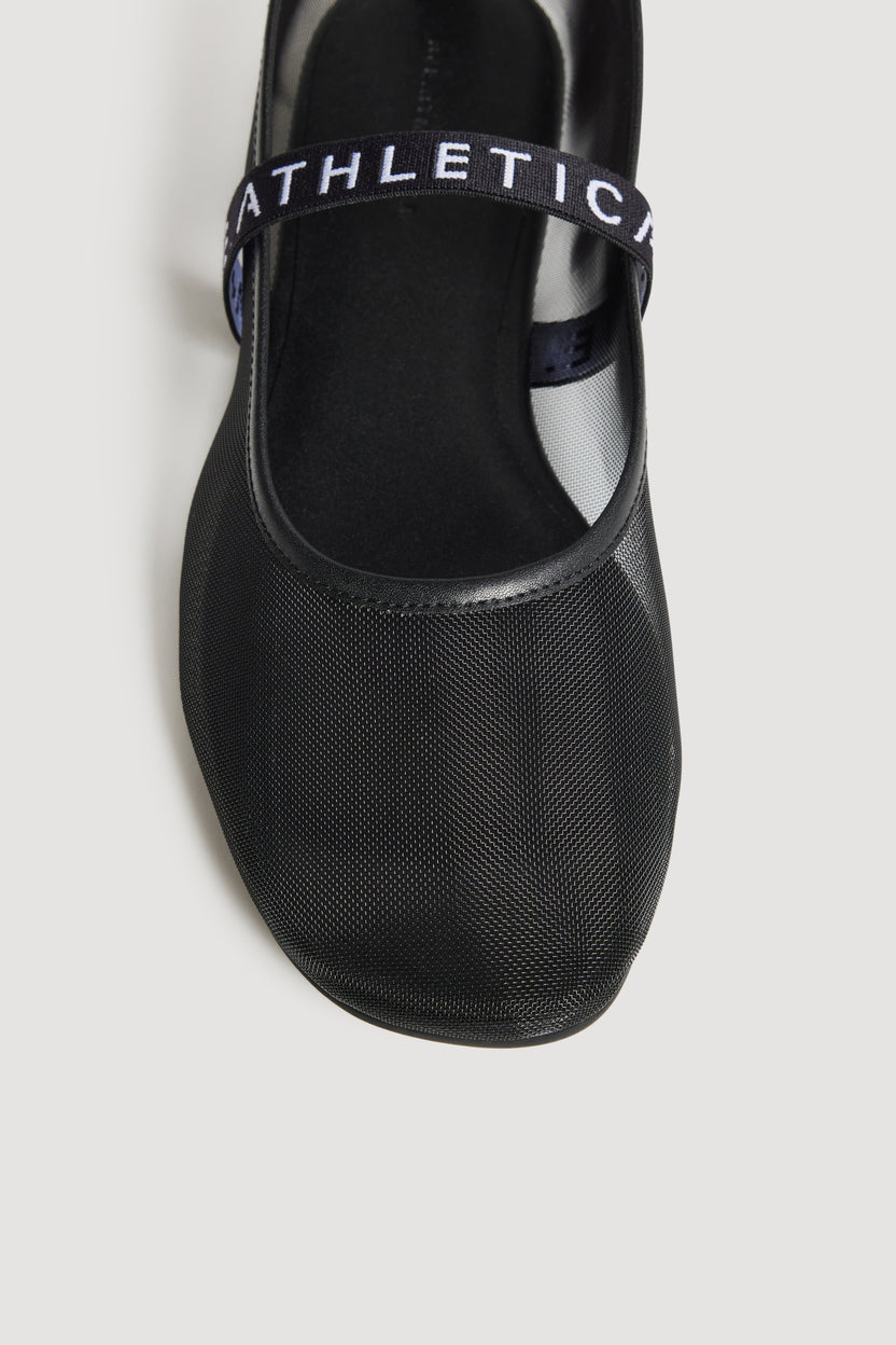 Mesh Ballerina Flat 917 | Black | Aje Athletica – Aje AU