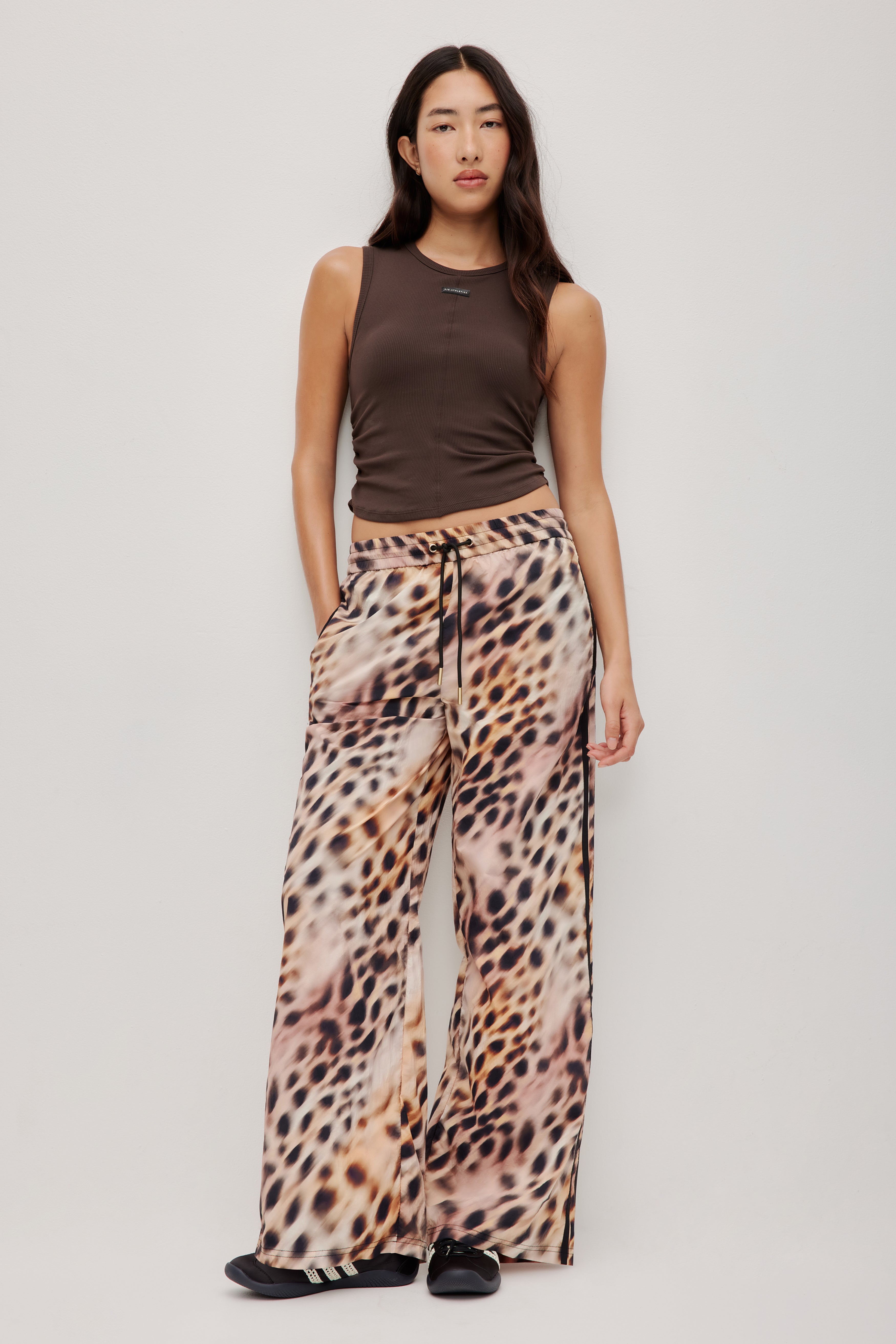 Ruched Active Tank | Chocolate | Aje Athletica – Aje AU