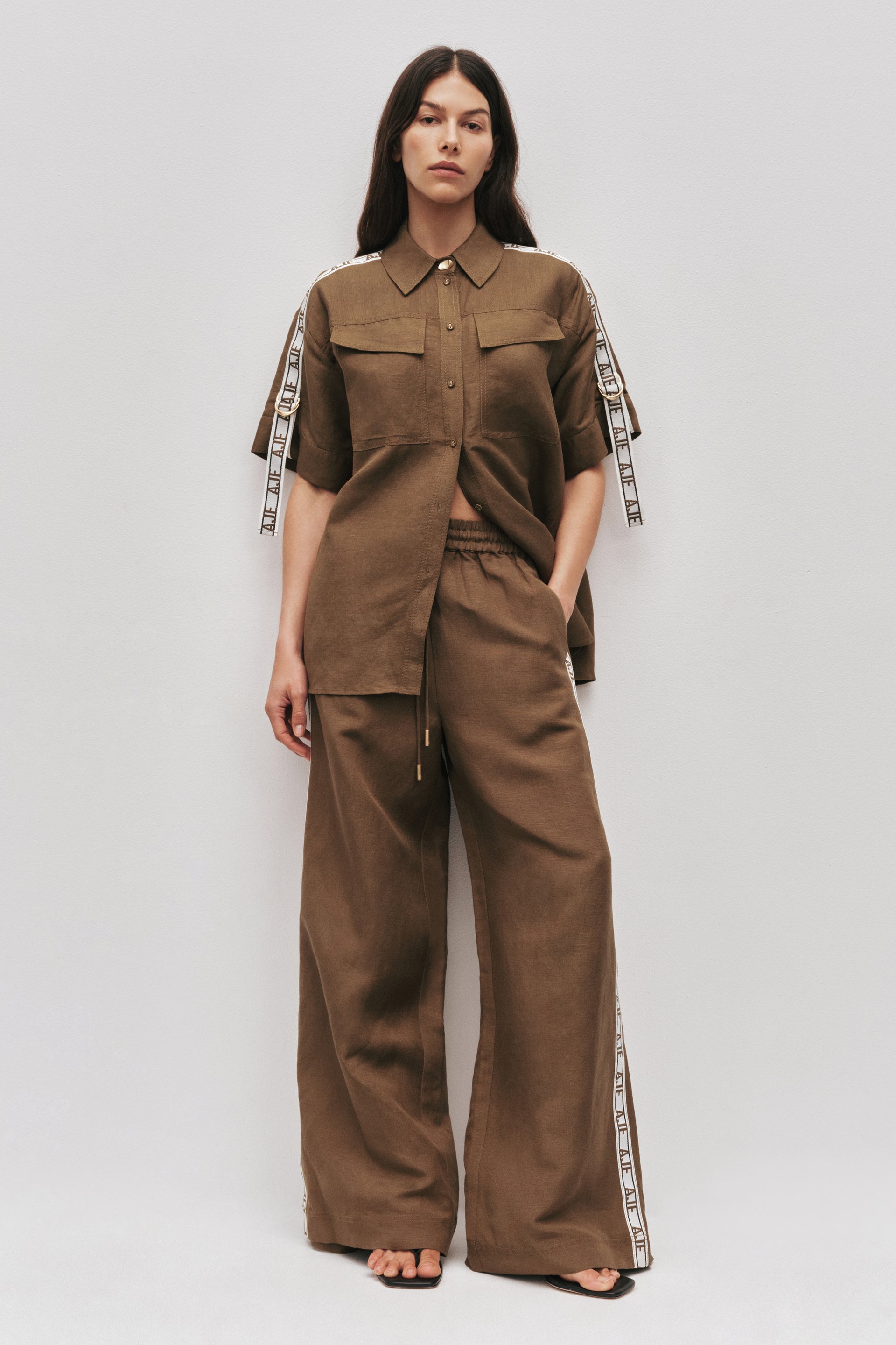 Imogen Logo Shirt – Aje AU