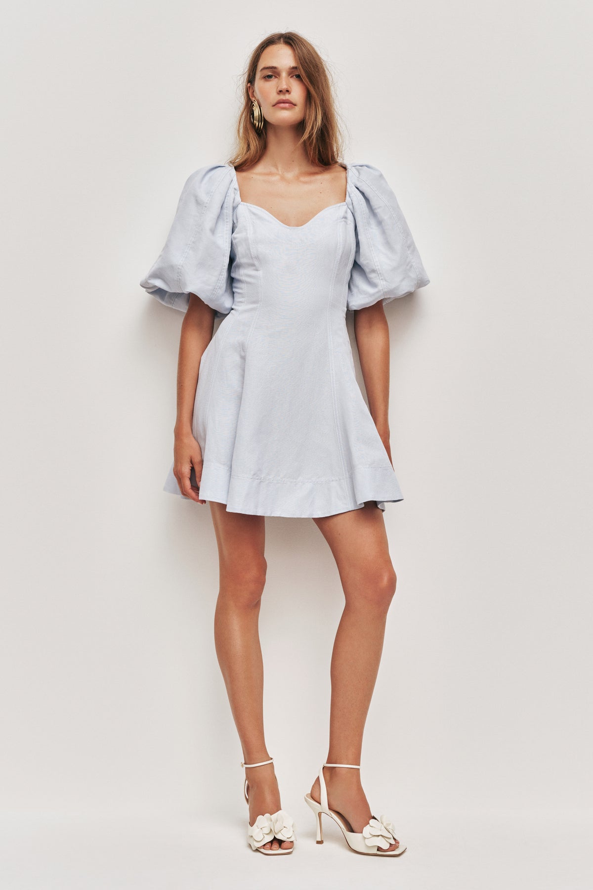 Moderna Mini Dress | Pastel Blue | Aje – Aje AU