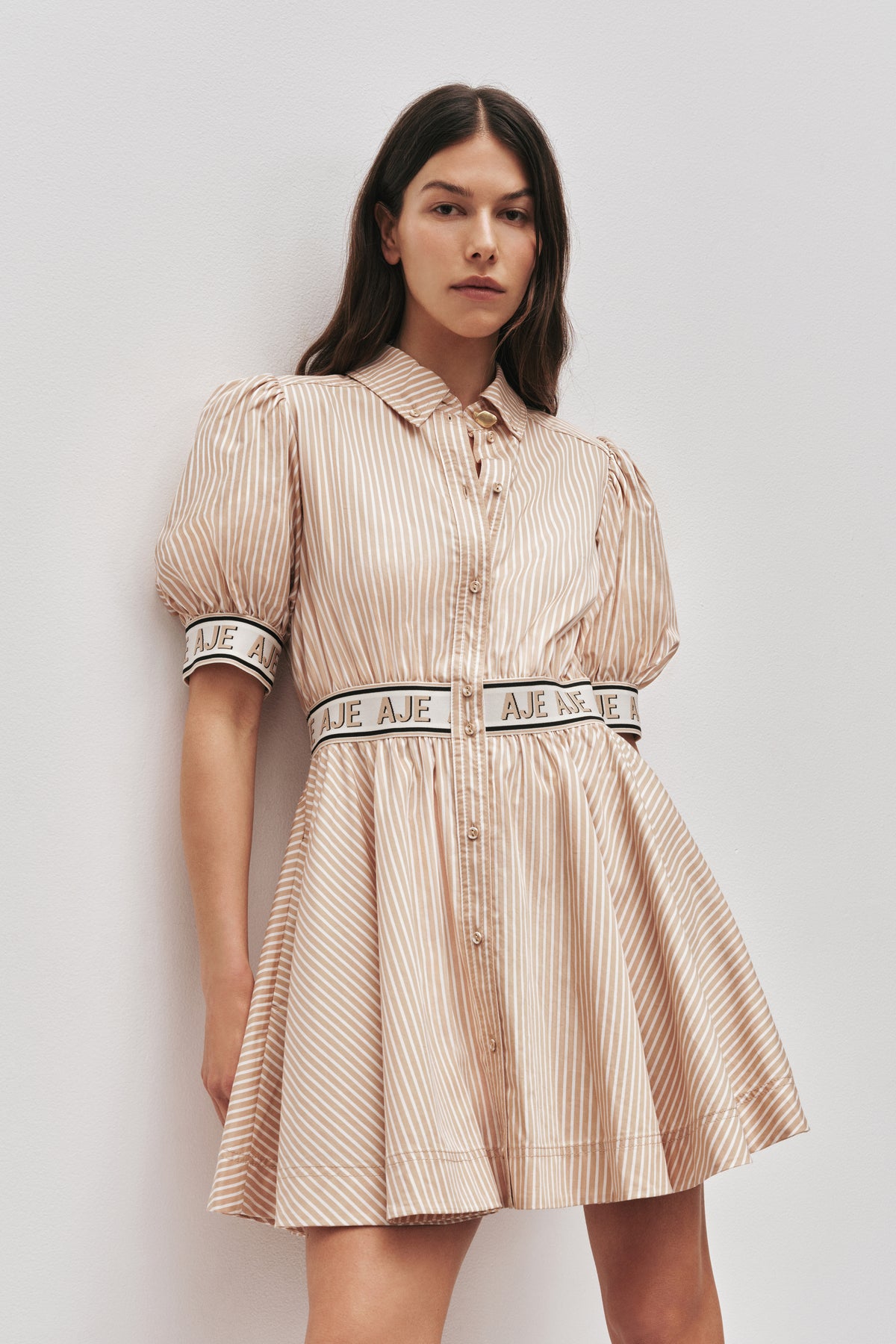 Harling Logo Mini Dress – Aje AU