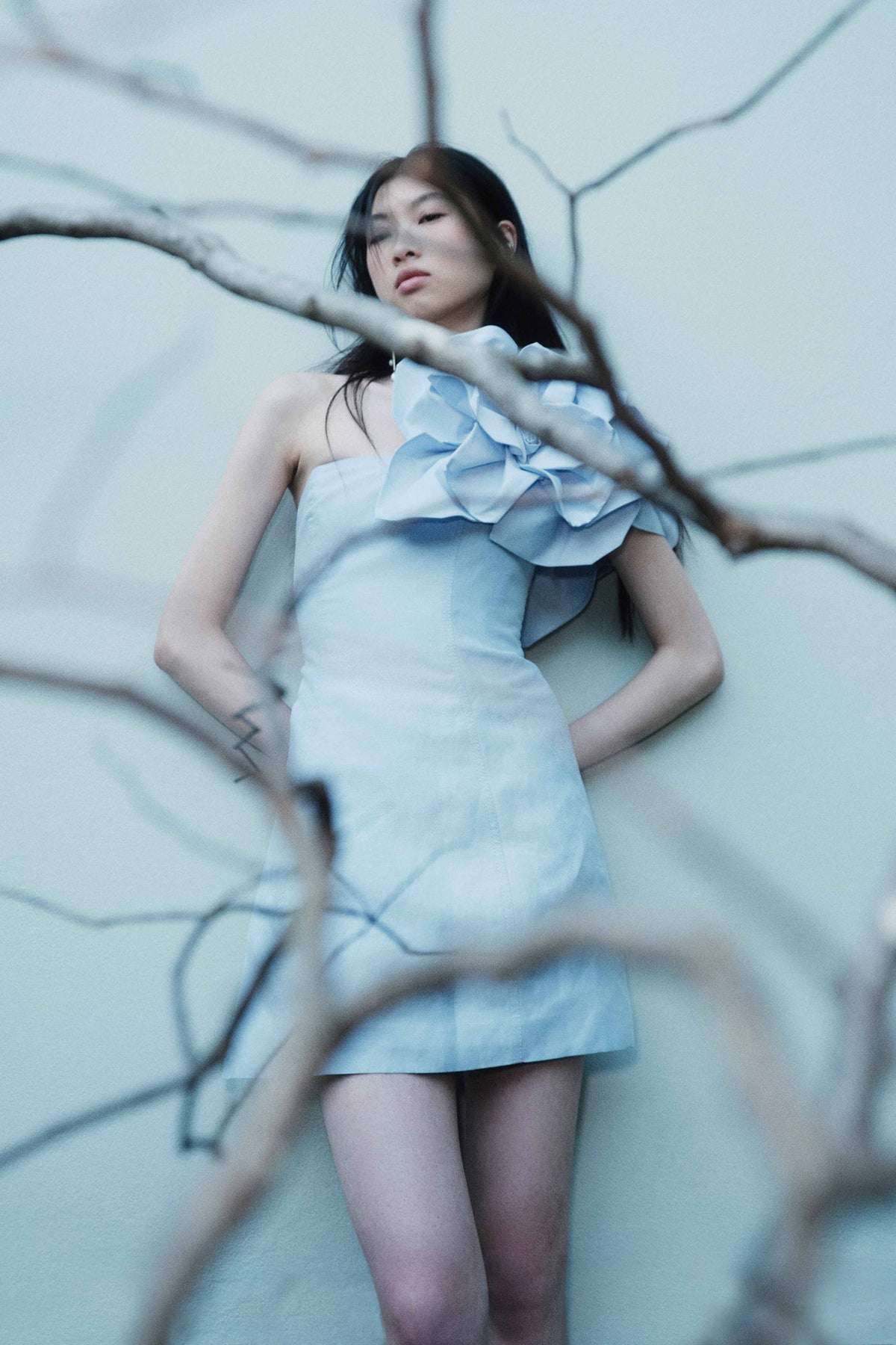 Florence Mini Dress | Icy Blue | Aje – Aje AU