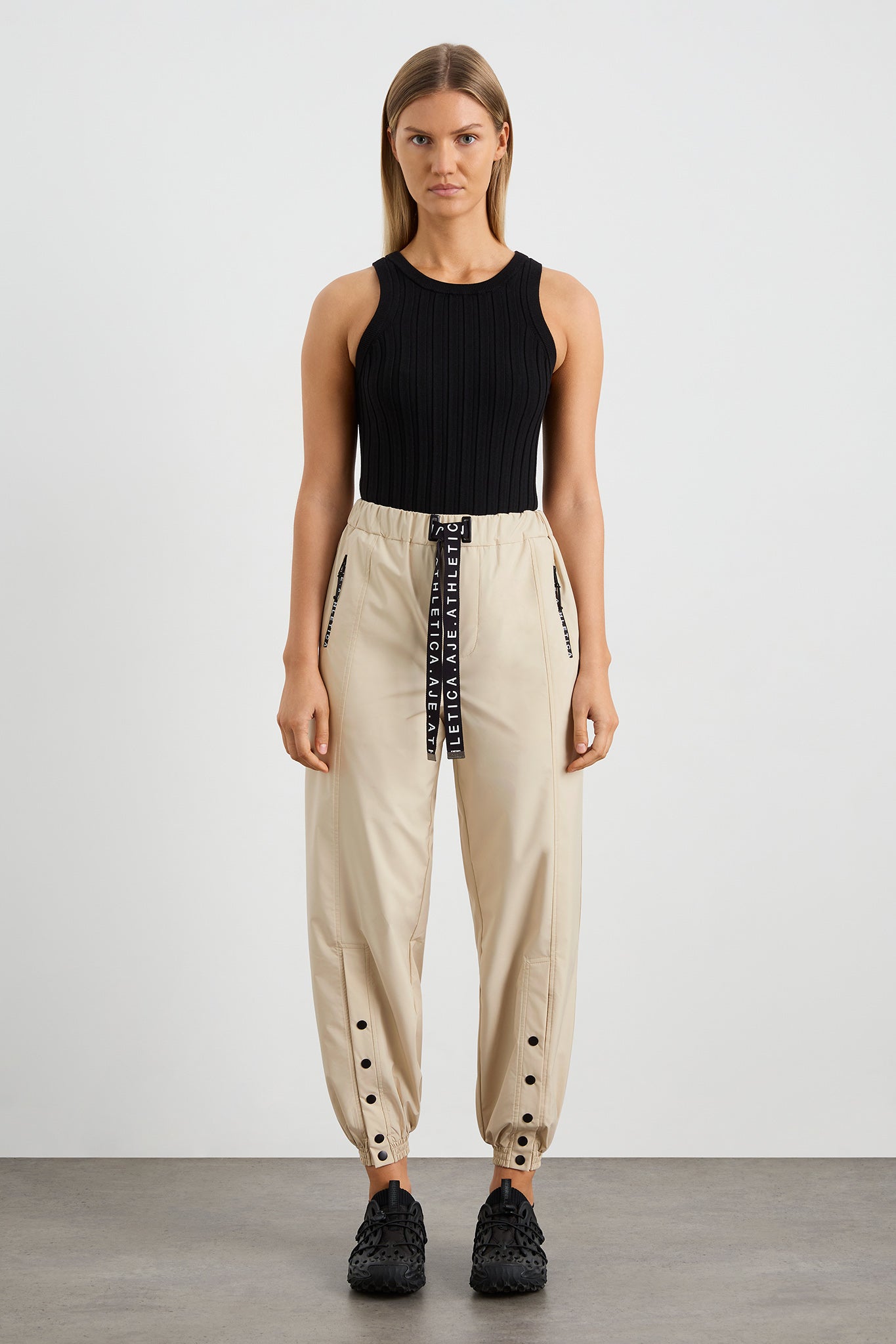 Hydra Racer Rib Tank 107 | BLACK | AJE ATHLETICA – Aje AU