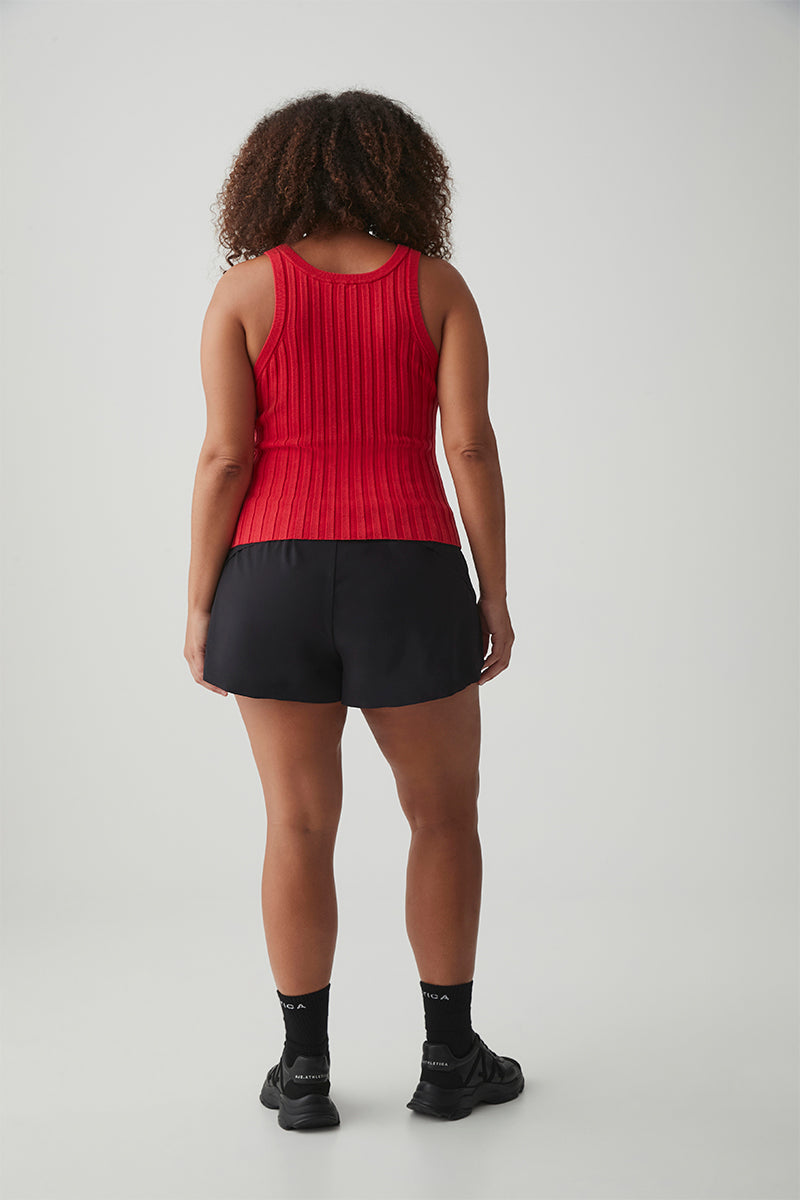 Hydra Racer Rib Tank 107 | PASSIONATE RED | AJE ATHLETICA – Aje AU