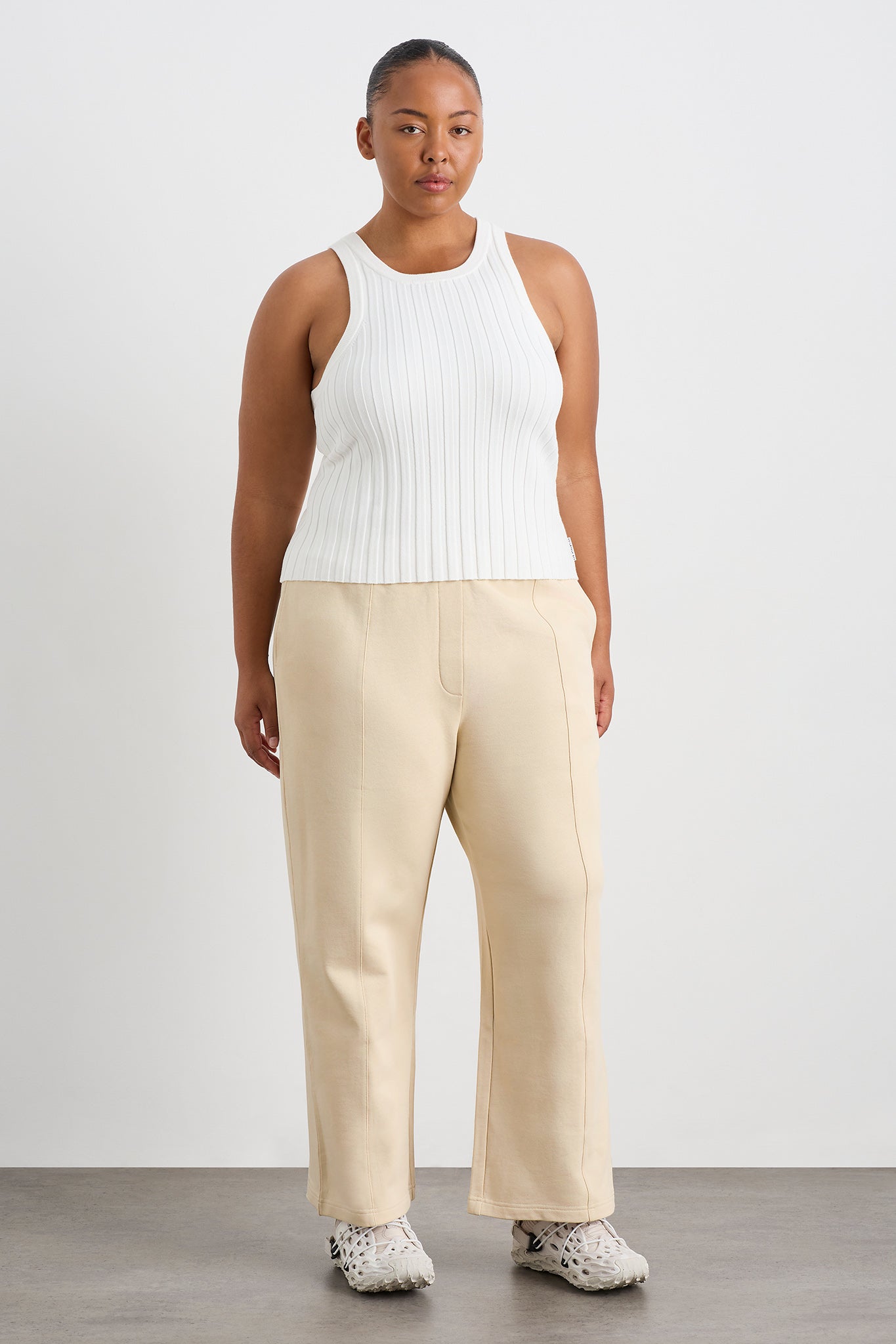 Hydra Racer Rib Tank 107 | WHITE | AJE ATHLETICA – Aje AU