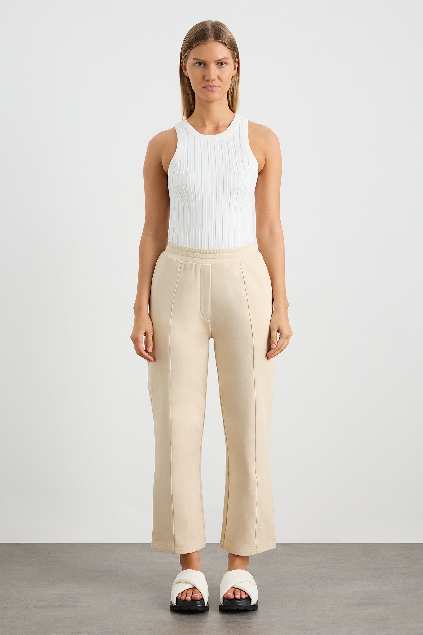 Hydra Racer Rib Tank 107 | WHITE | AJE ATHLETICA – Aje AU