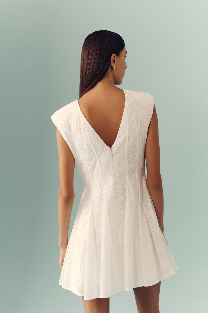 Soleil Lace Mini Dress | Ivory | Aje – Aje AU